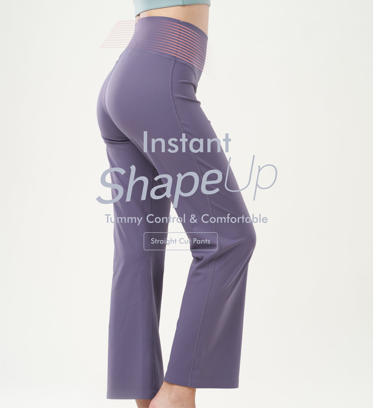 ShapeUP Series _ Straight cut Pants – AVIVA ACTIVE